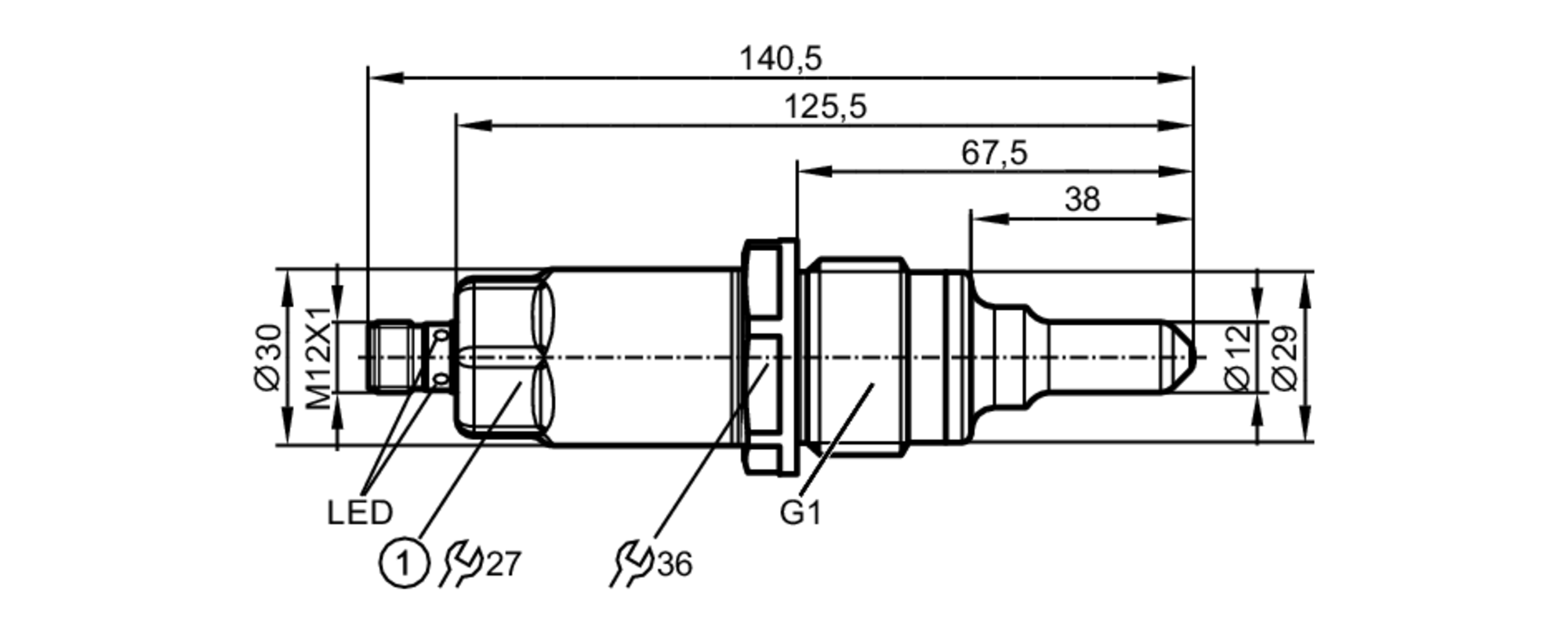 LMT302 - Sensor for point level detection - ifm