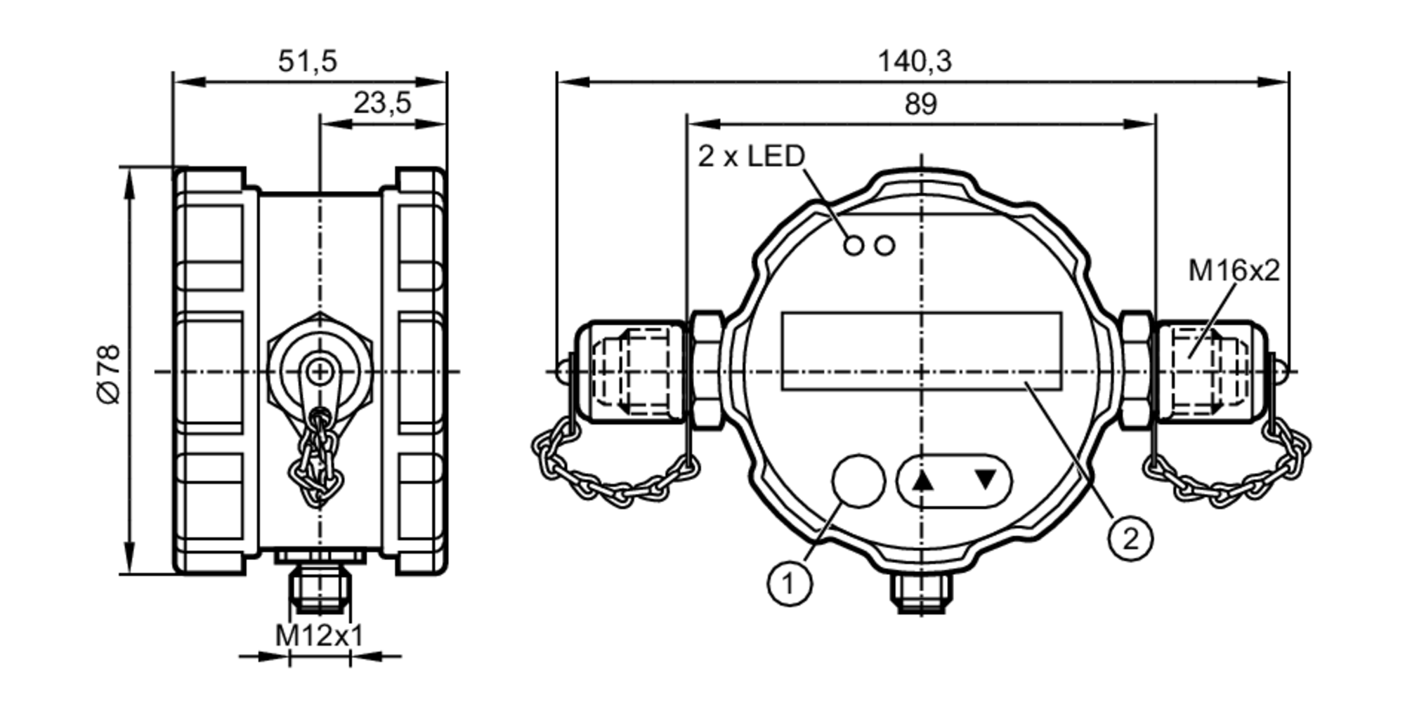 LDP100 - Optical oil particle monitor - ifm