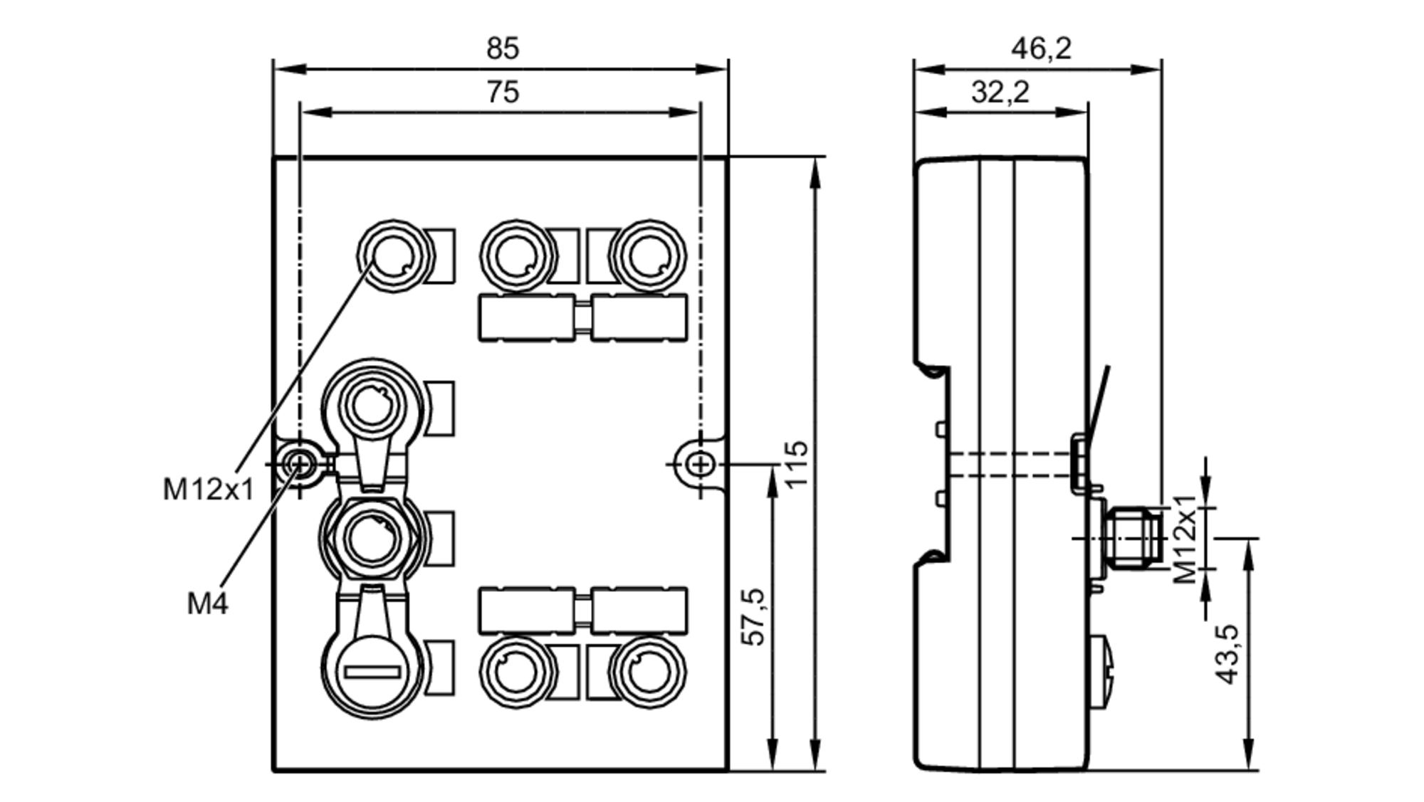 DTE100 - RFID evaluation unit LF/HF - ifm