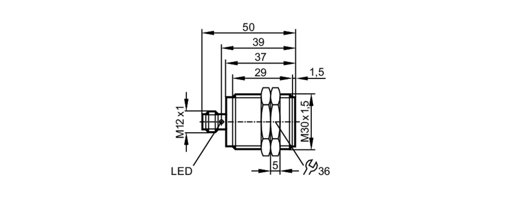 ANT430 - RFID read/write head HF - ifm