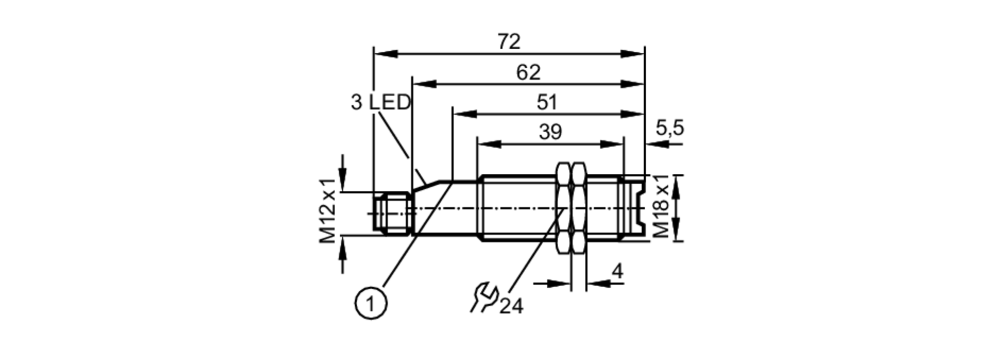 OG5046 - Retro-reflective sensor - ifm