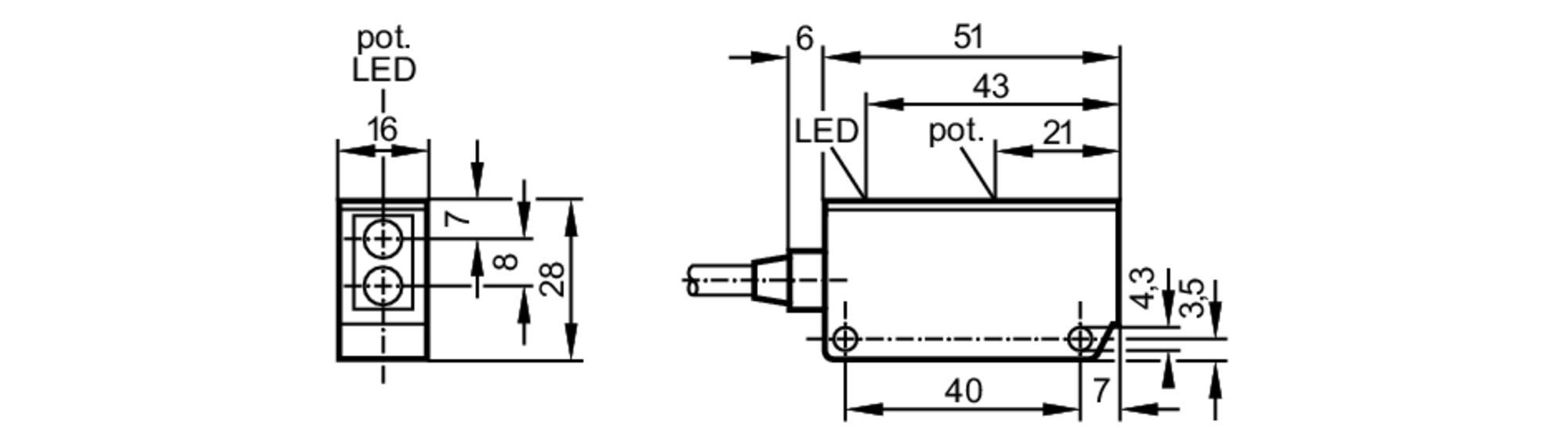 OU5010 - Diffuse reflection sensor - ifm