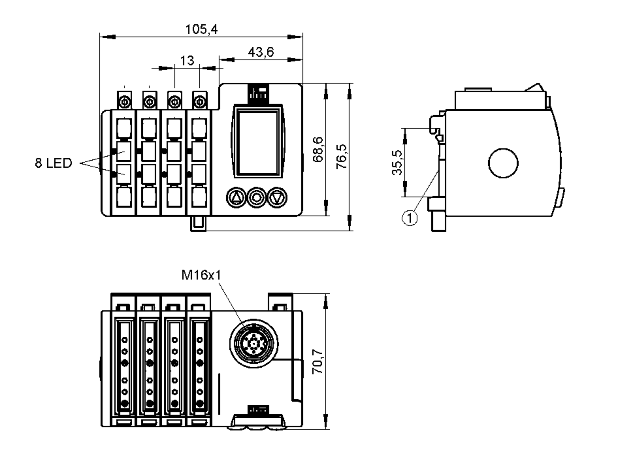 OO5011 - Fiber-optic amplifier - ifm