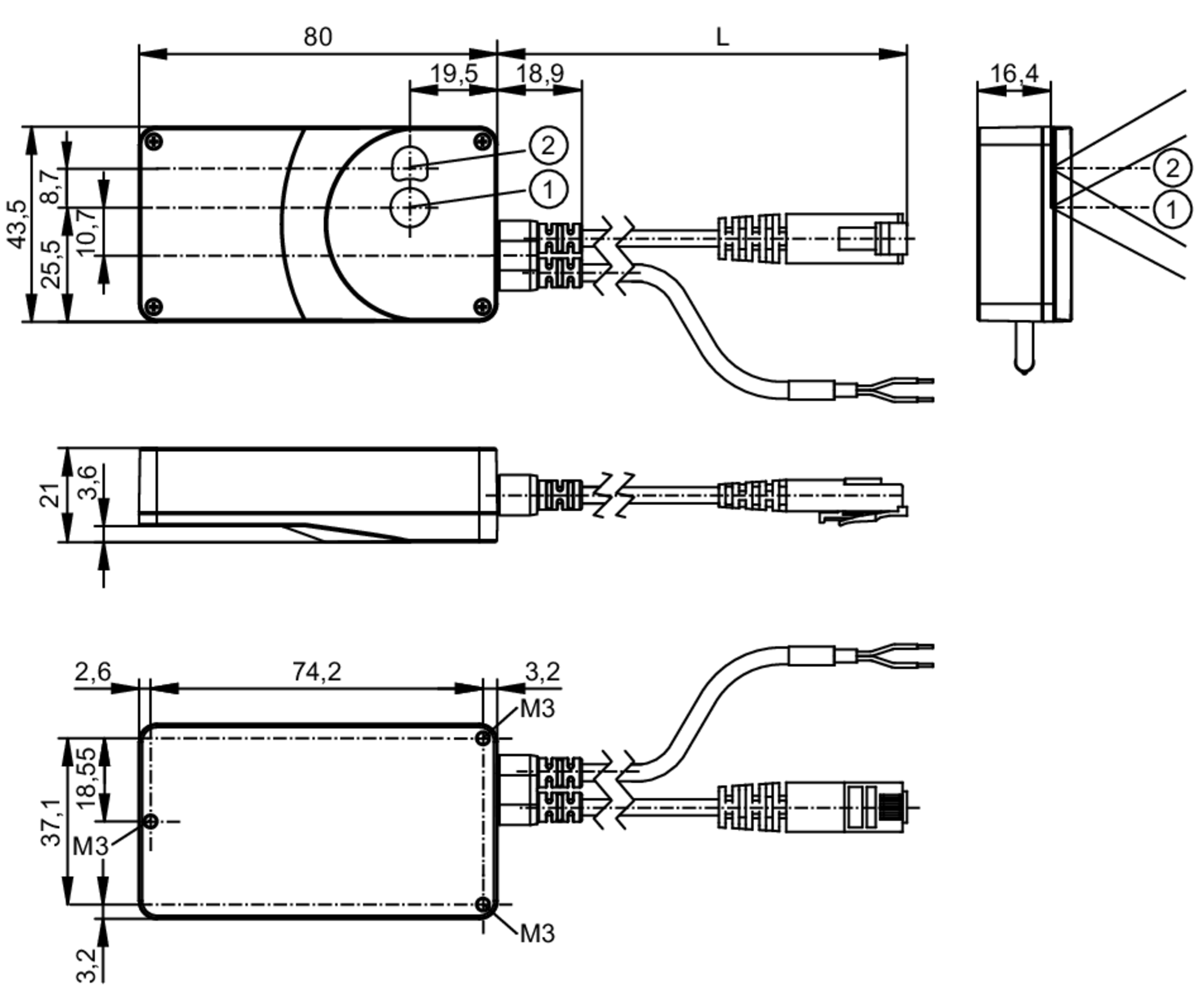 O3X130 - 3D camera - ifm