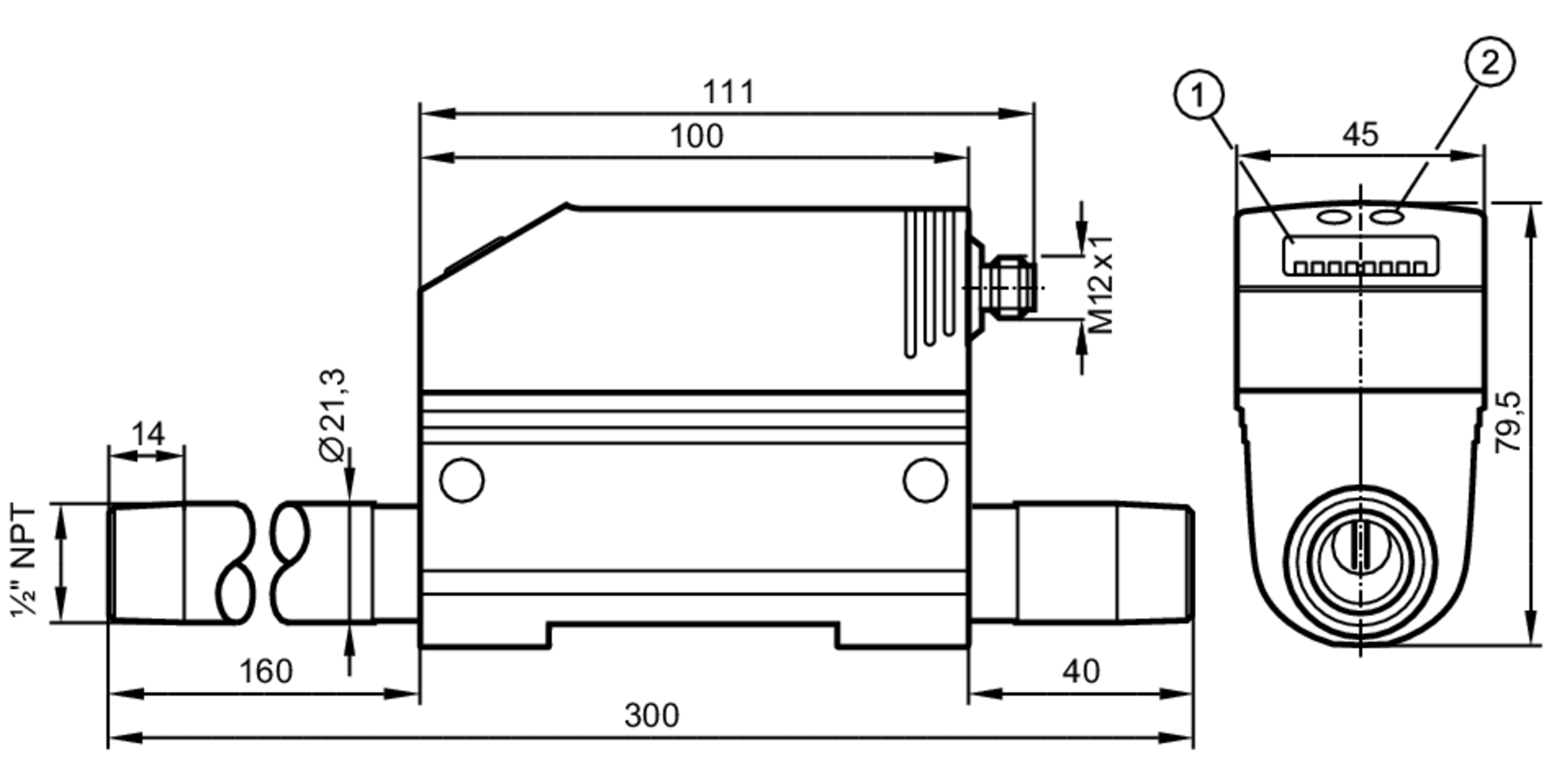 SD6001 - Compressed air meter - ifm
