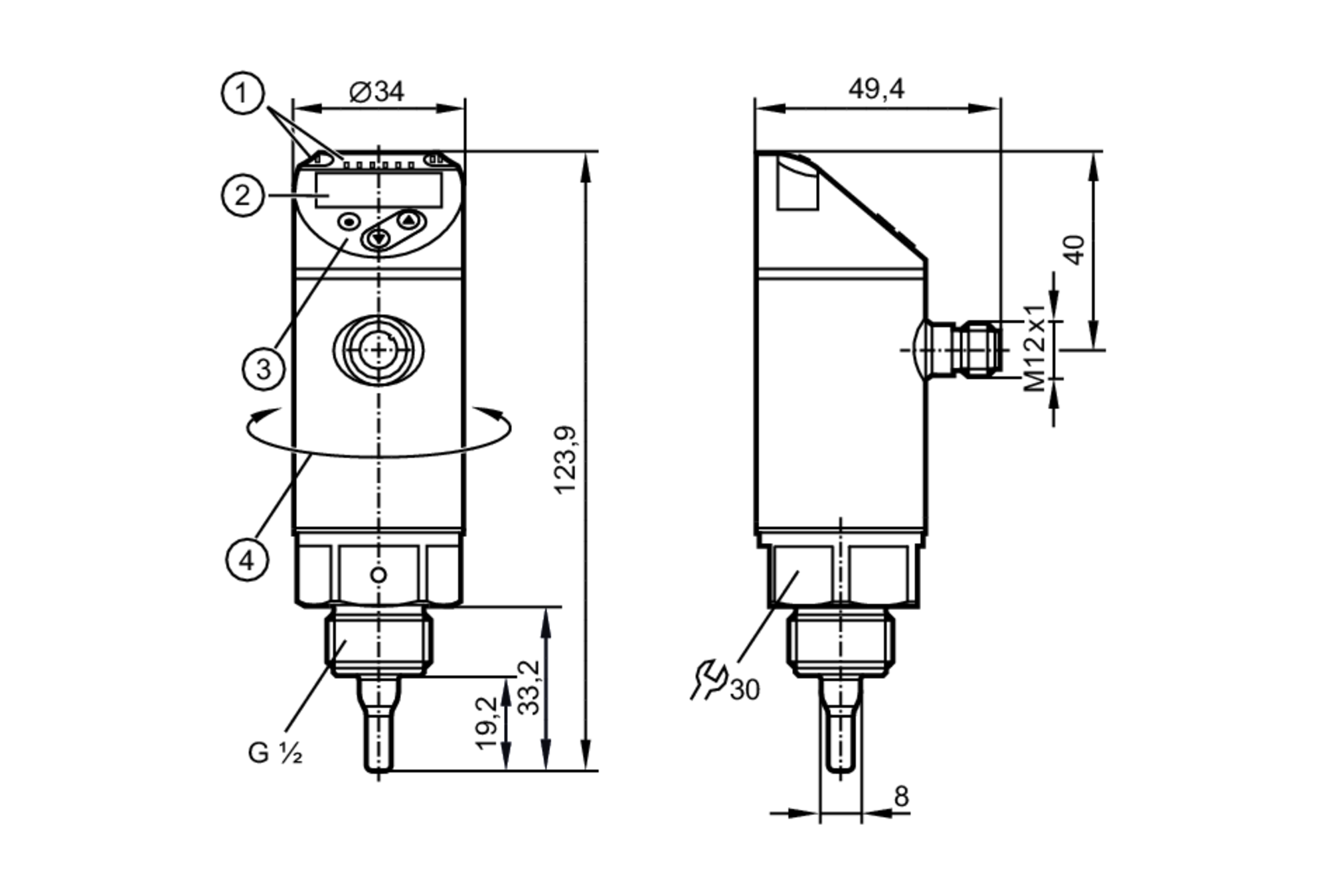 SA2000 - Flow sensor - ifm