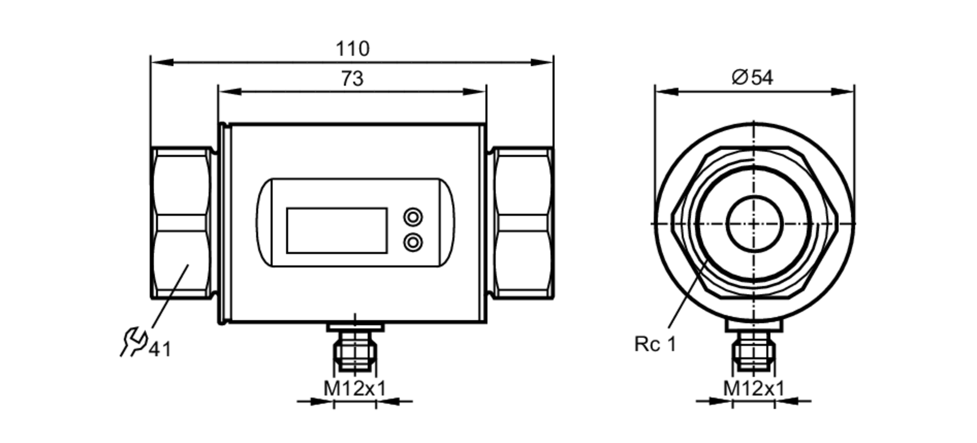 SM8500 - Magnetic-inductive flow meter - ifm