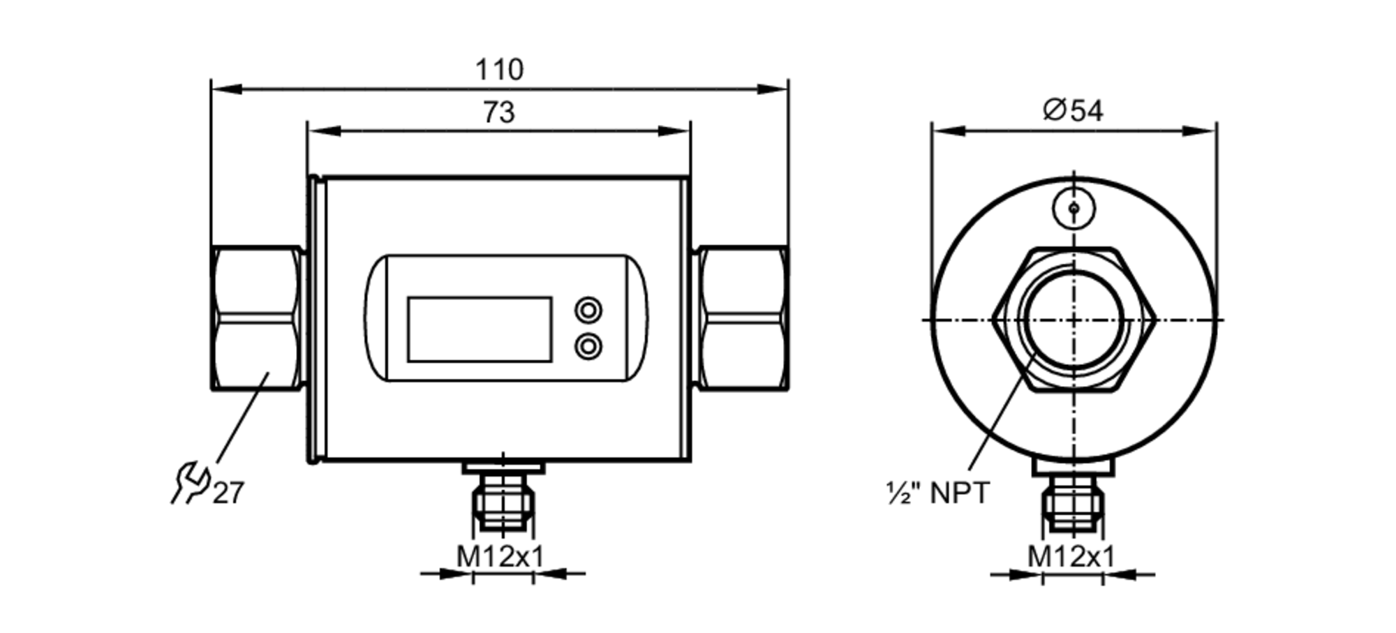 SM6601 - Magnetic-inductive flow meter - ifm