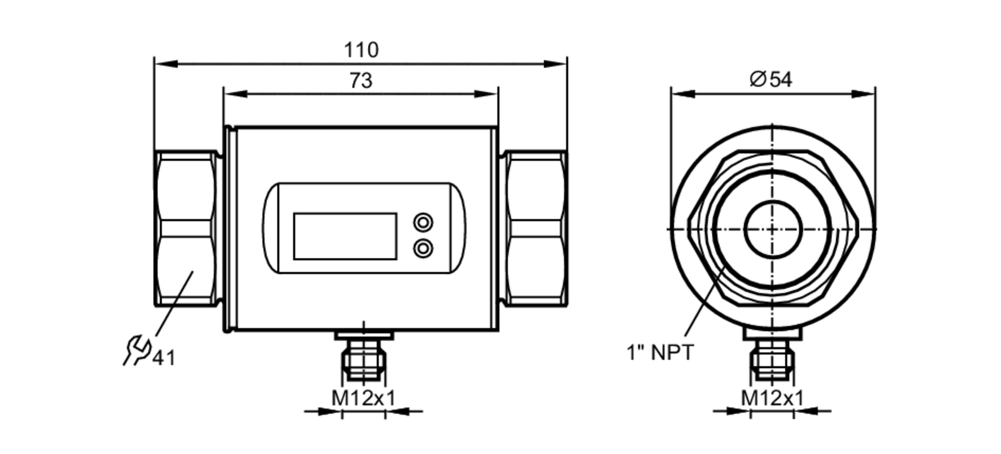 SM8601 - Magnetic-inductive flow meter - ifm
