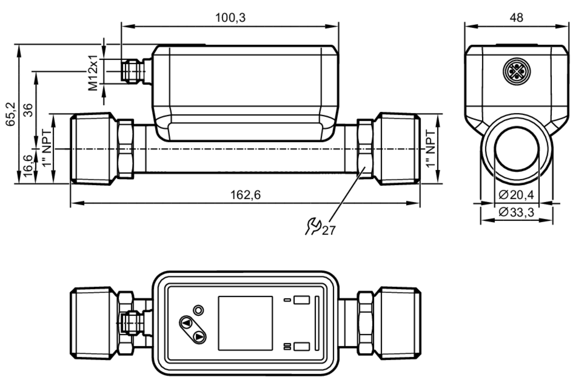 SU8621 - Ultrasonic flow meter - ifm