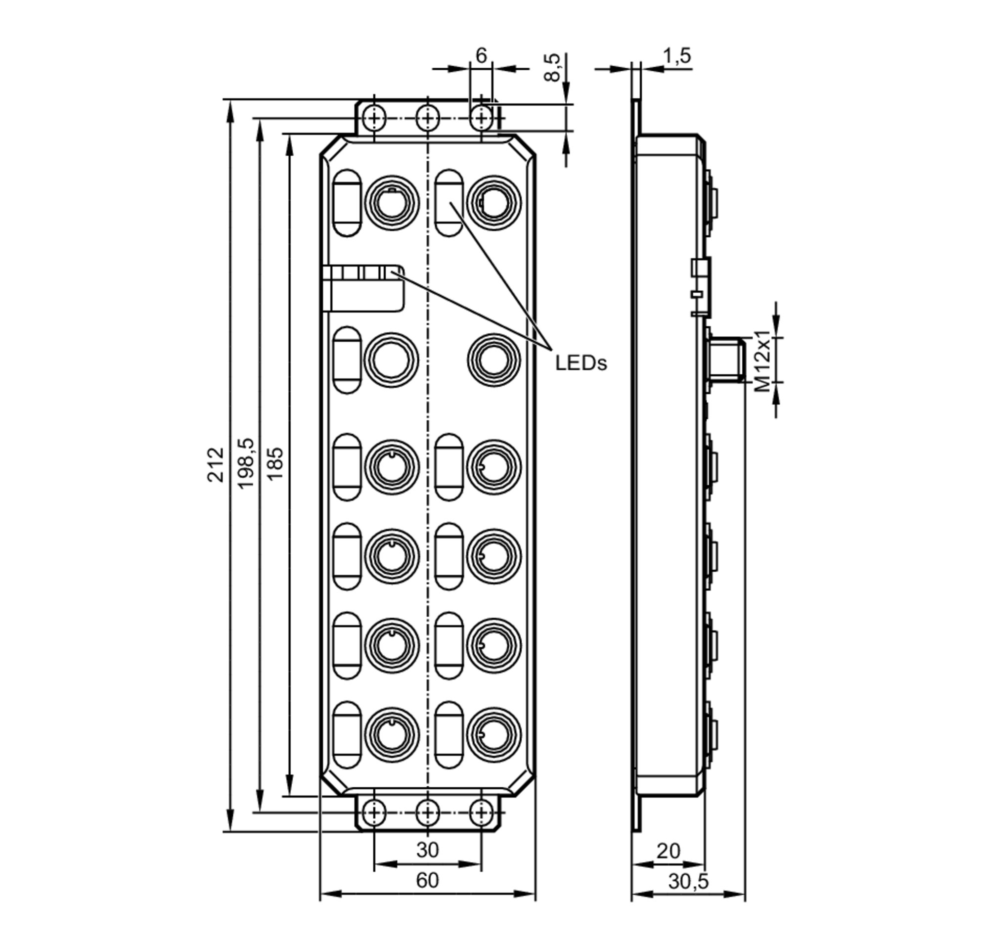 AL1020 - IO-Link master with EtherNet/IP interface - ifm
