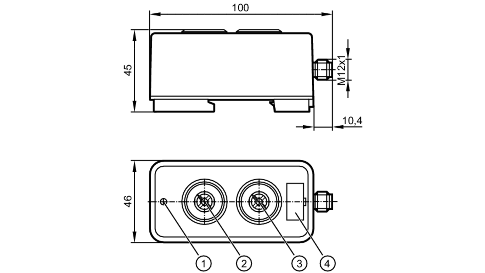 AC2396 - AS-Interface illuminated pushbutton module - ifm