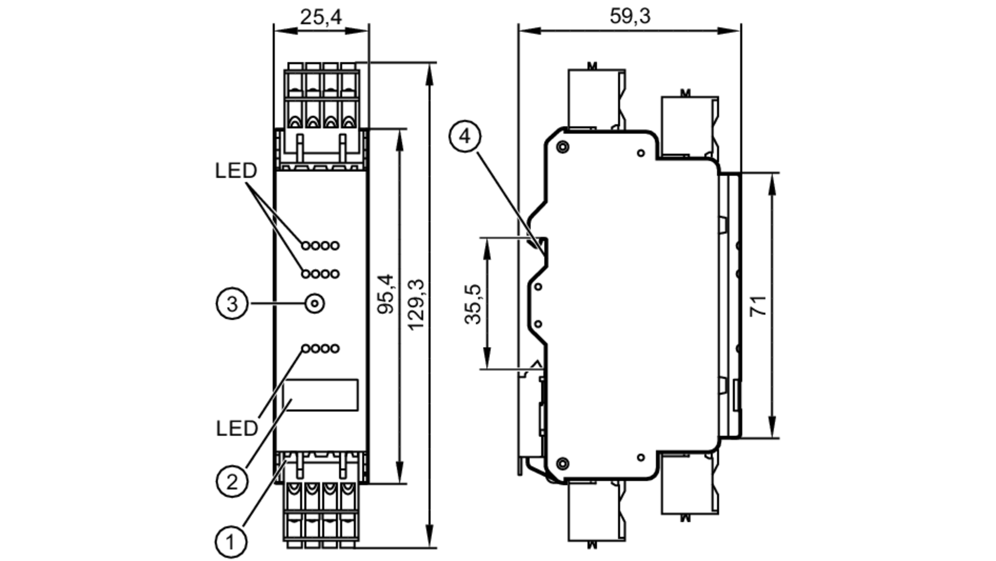 AC3201 - AS-Interface control cabinet module - ifm