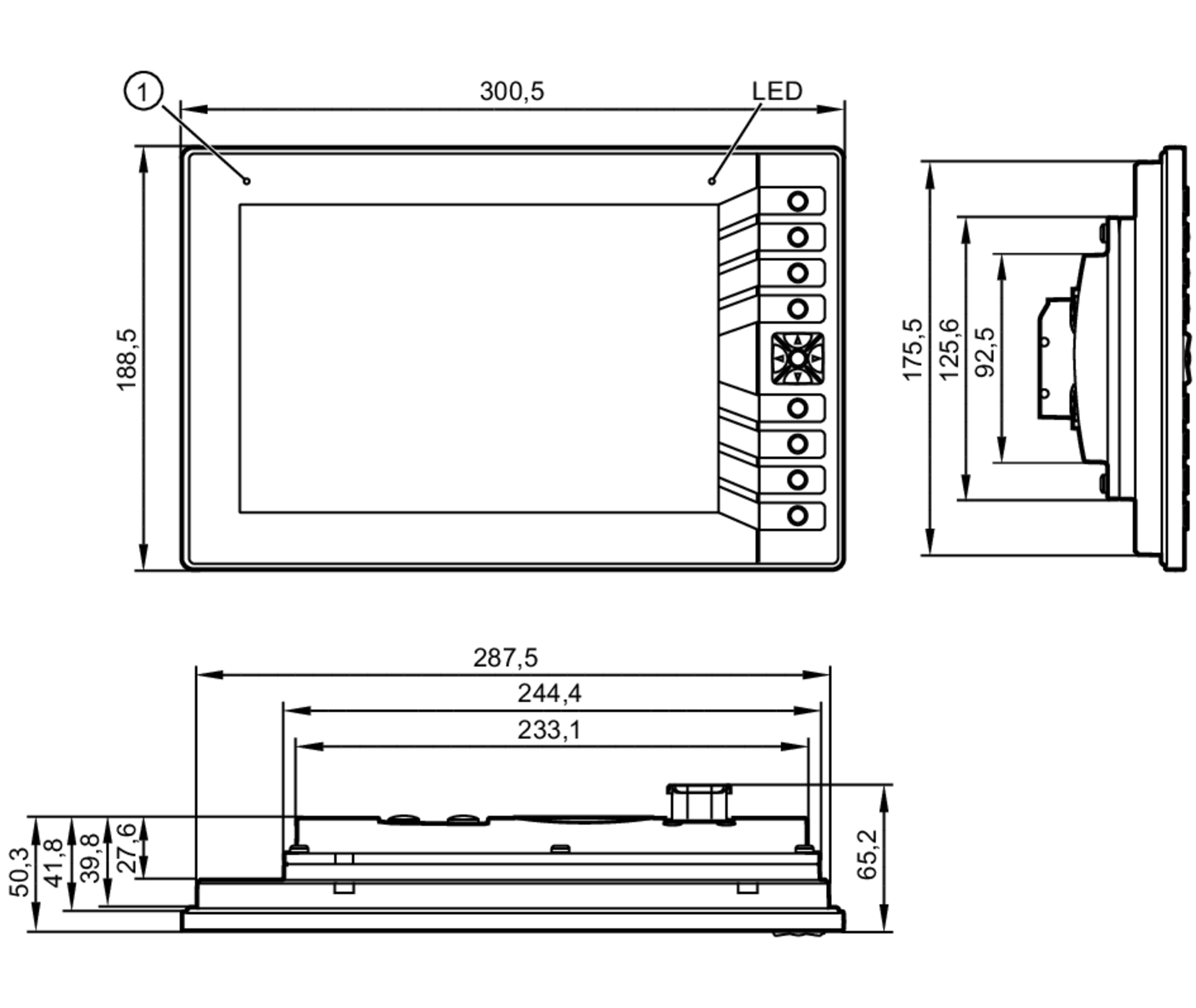 CR1102 - Programmable graphic display for controlling mobile machines - ifm