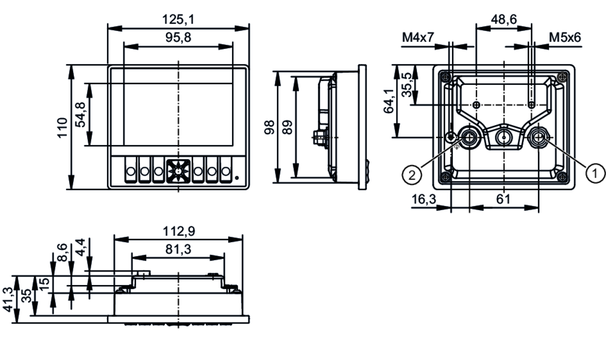 CR1140 - Programmable graphic display for controlling mobile machines - ifm