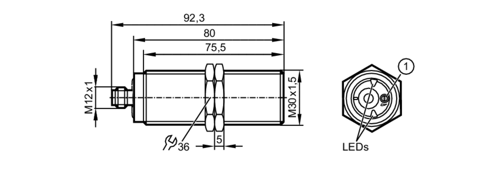 DI5023 - Compact evaluation unit for speed monitoring - ifm