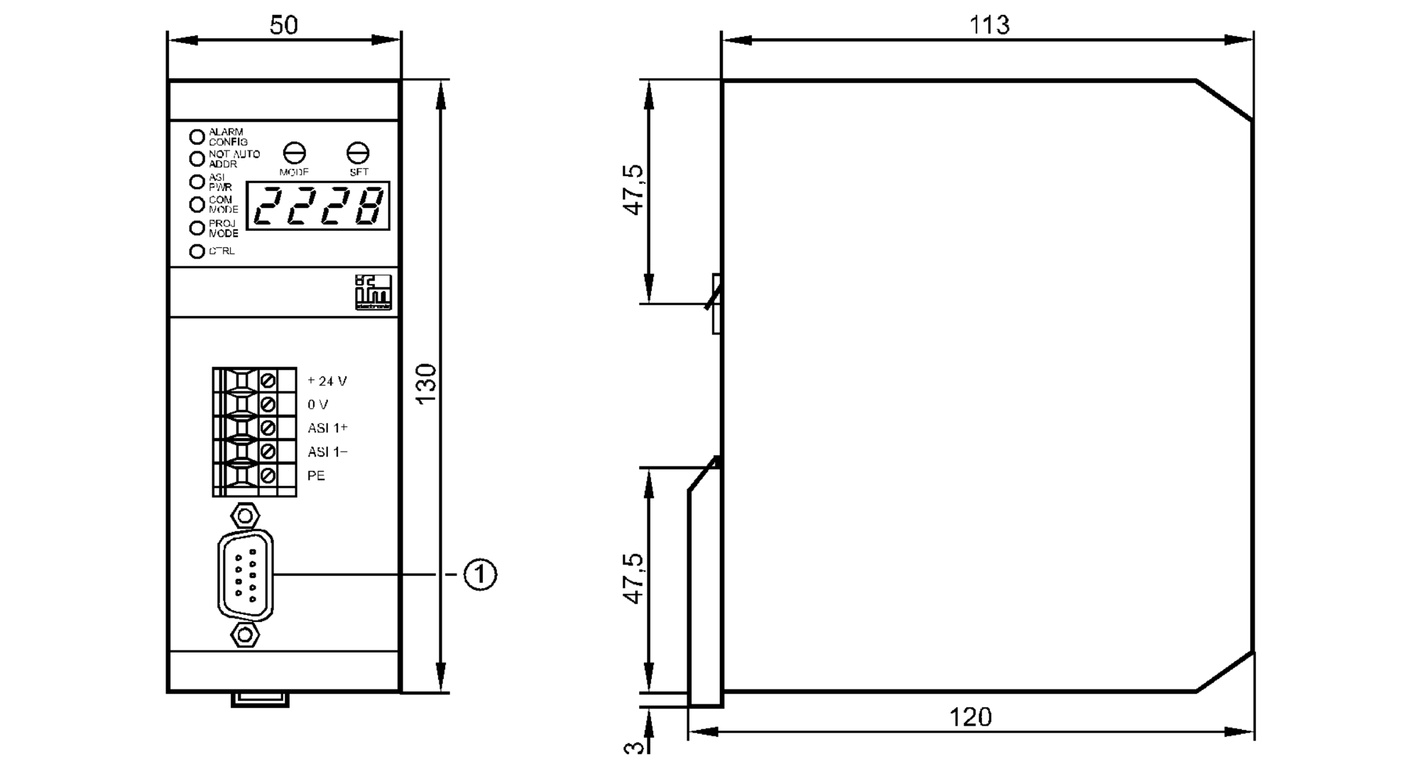 AC1003 - AS-Interface PLC - ifm