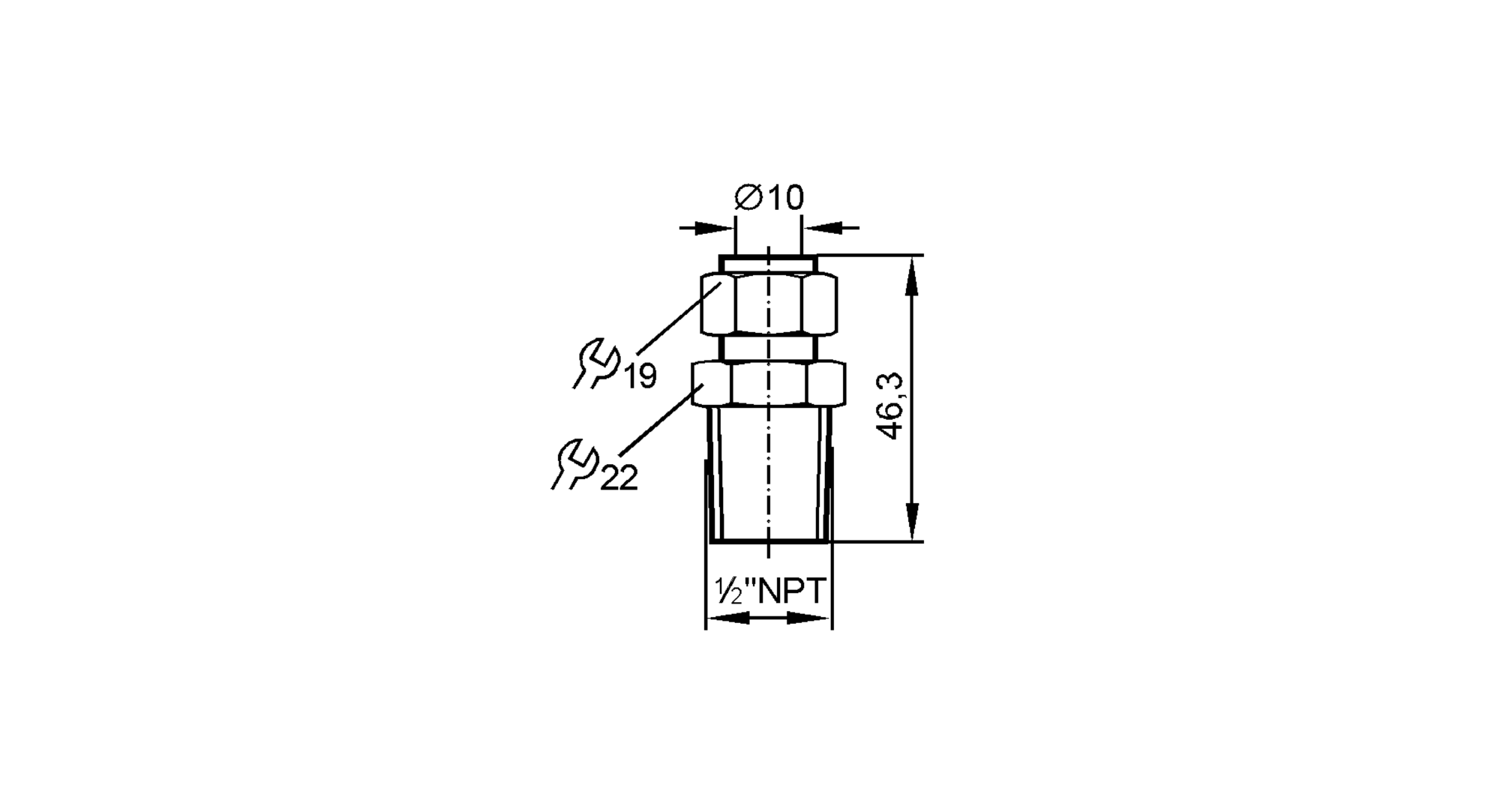 E40174 - Clamp fitting for process sensors - ifm
