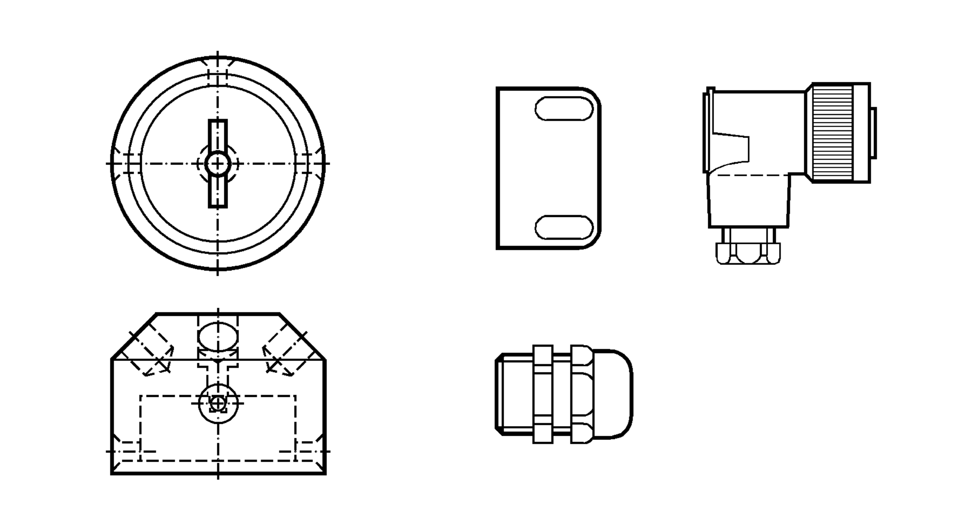 E10580 - Target puck mounting set for valve actuators - ifm