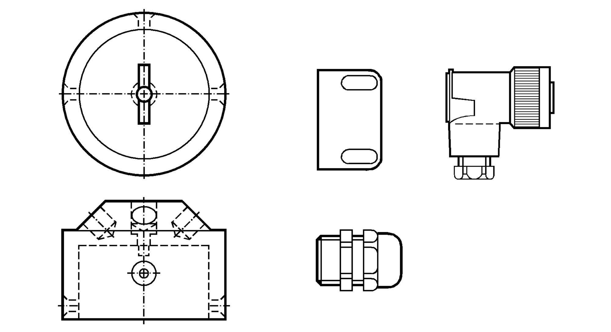 E10582 - Target puck mounting set for valve actuators - ifm