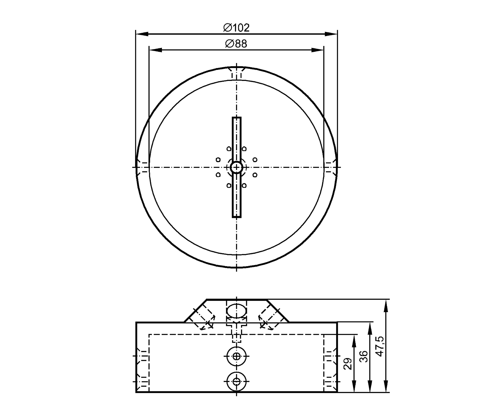 U20114 - Target puck for valve actuators - ifm