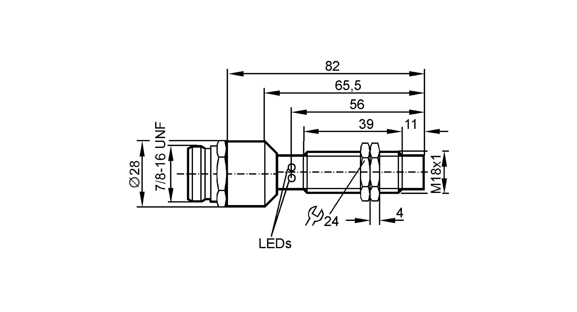 IG0332 - Inductive sensor - ifm