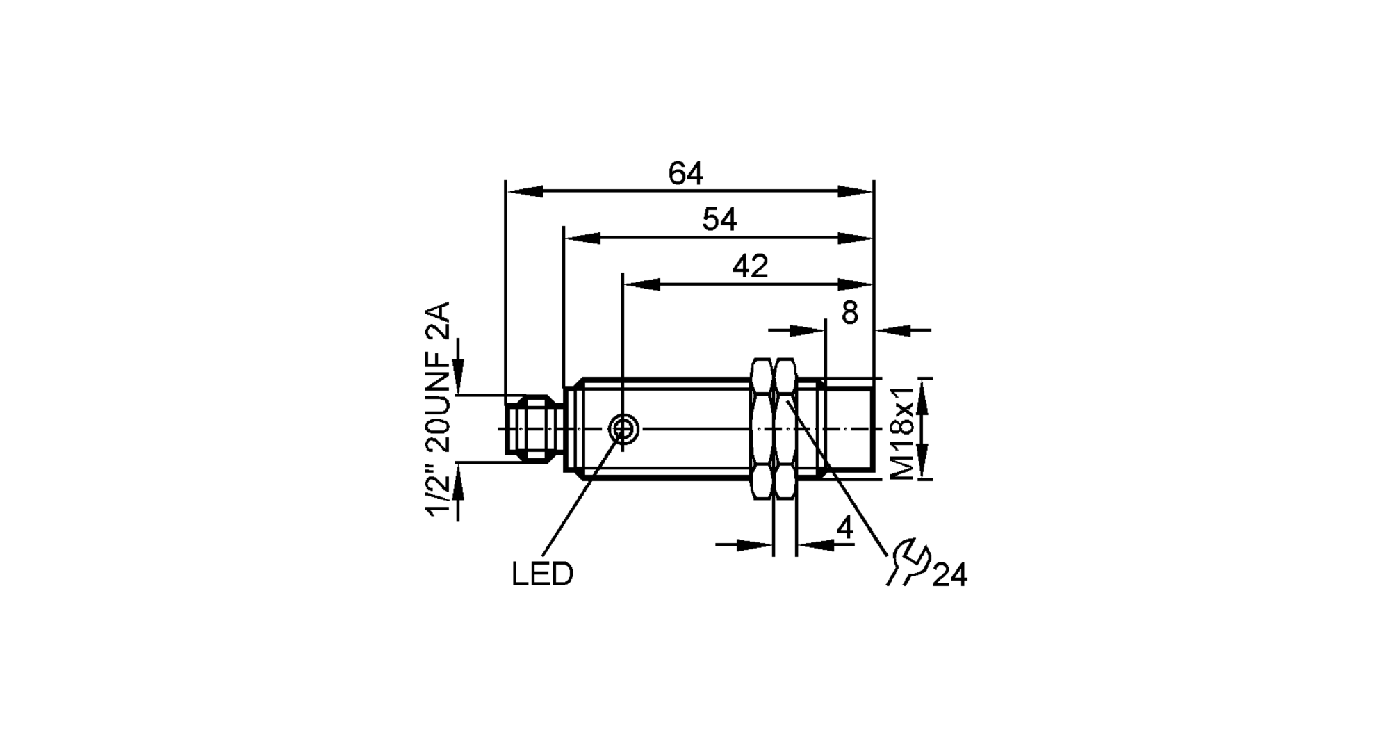 IG0351 - Inductive sensor - ifm