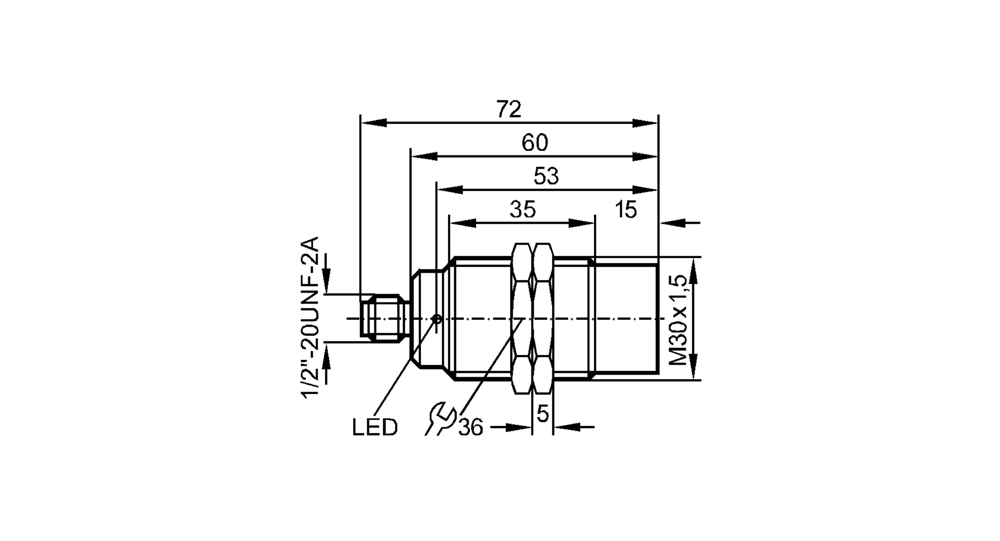 II0341 - Inductive sensor - ifm