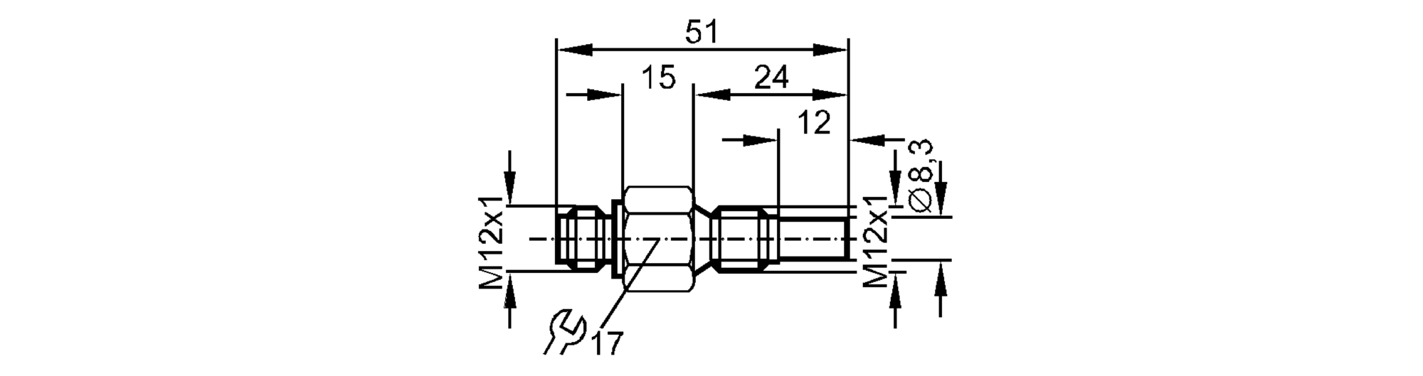 ST1404 - Flow sensor for connection to an evaluation unit - ifm