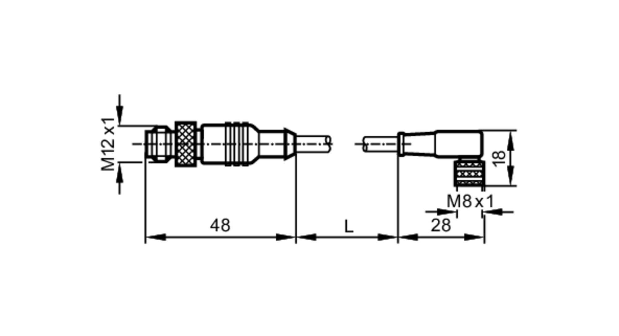 E11398 - Connection cable - ifm