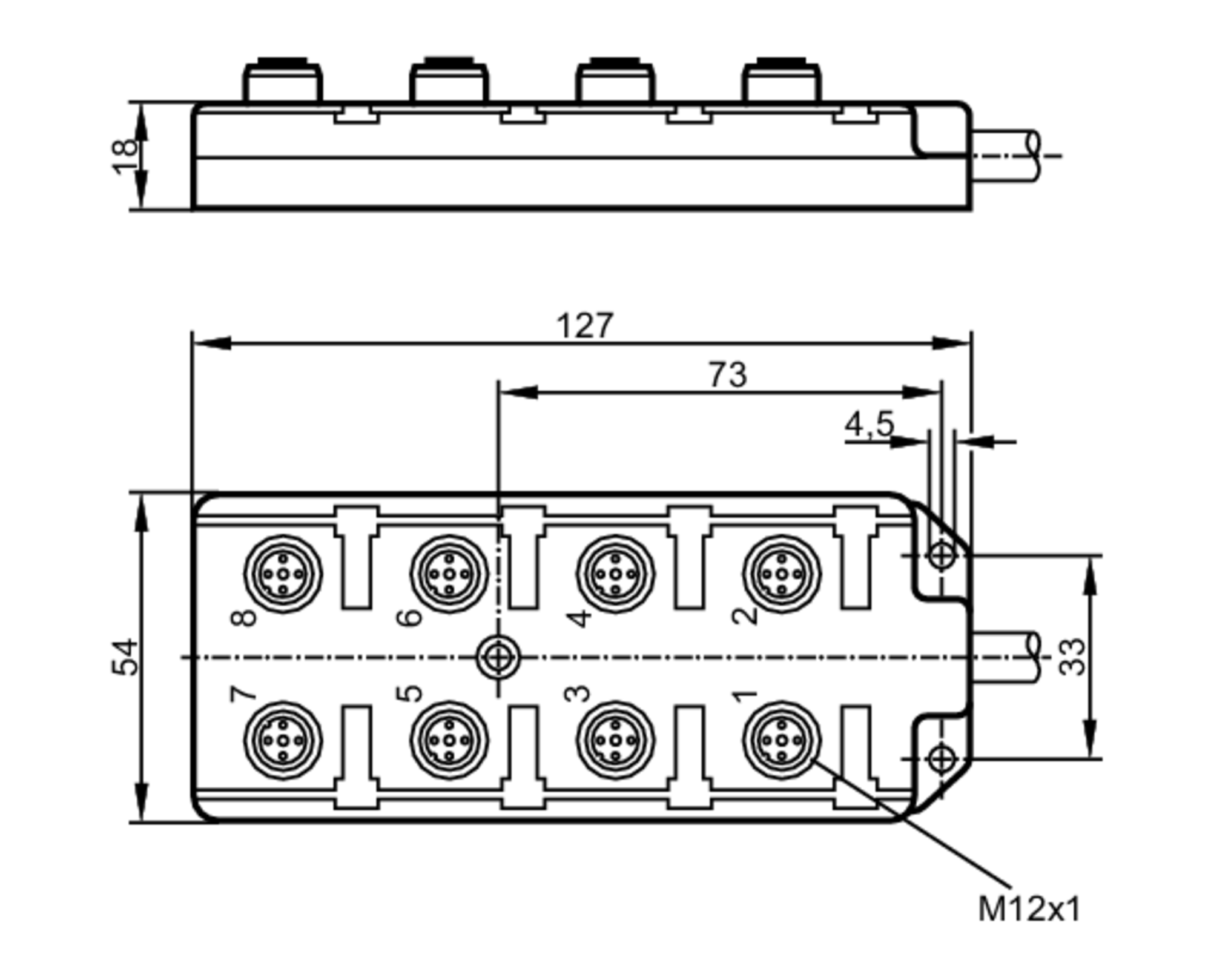 E11724 - Wiring block - ifm electronic