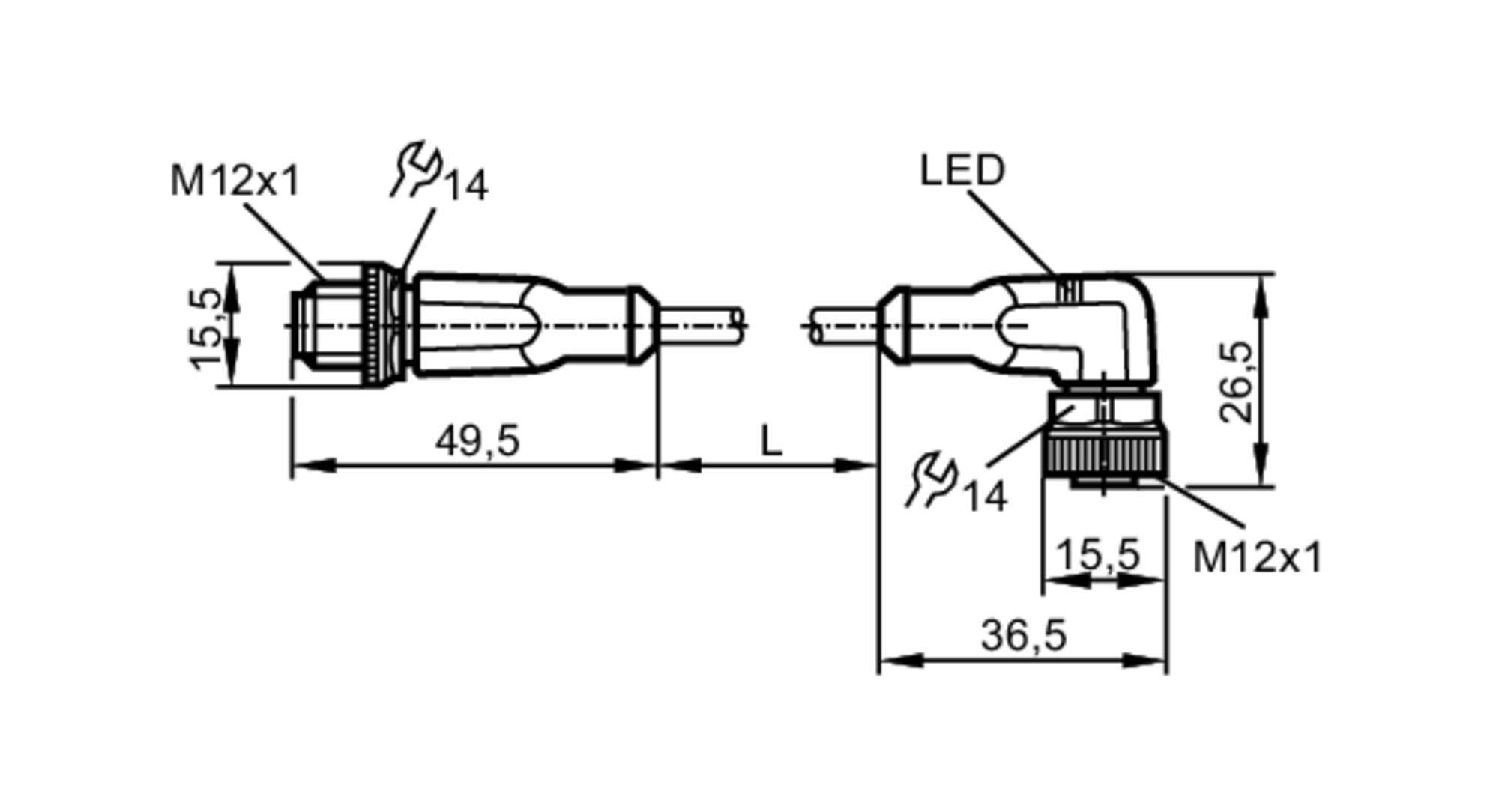 EVC024 - Connection cable - ifm