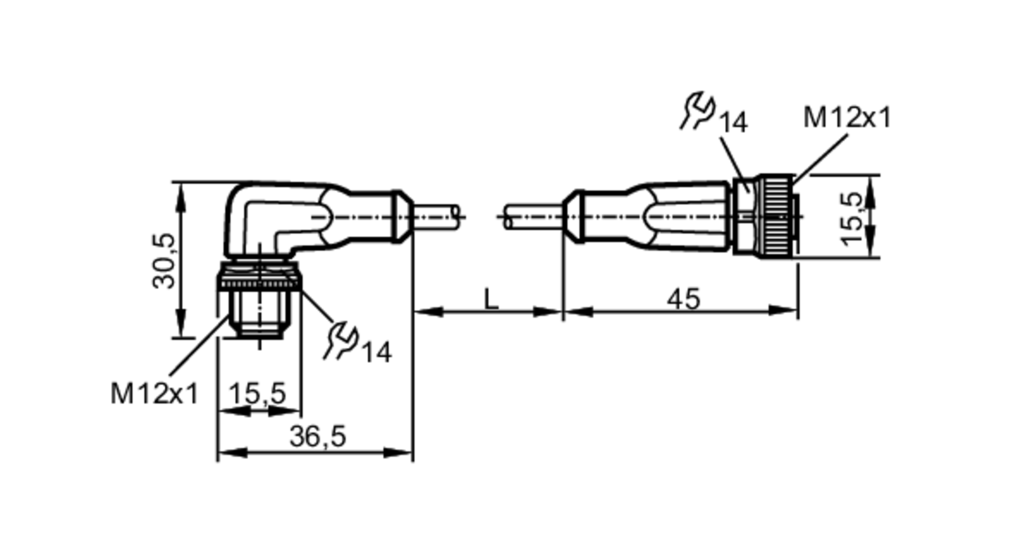 EVC028 - Connection cable - ifm