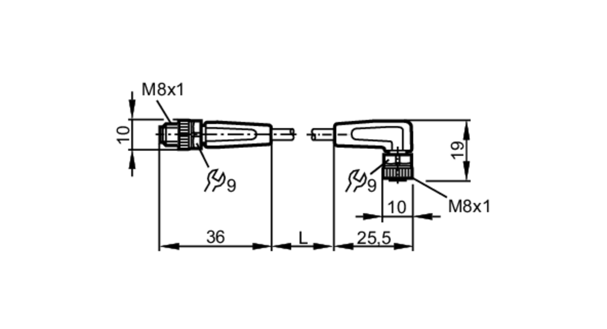 EVC277 - Connection cable - ifm