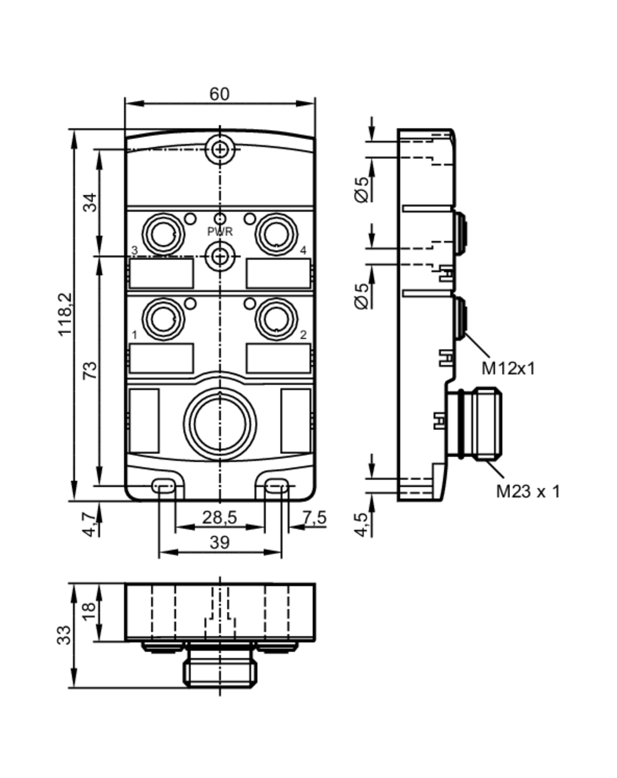 EBC002 - Wiring block - ifm