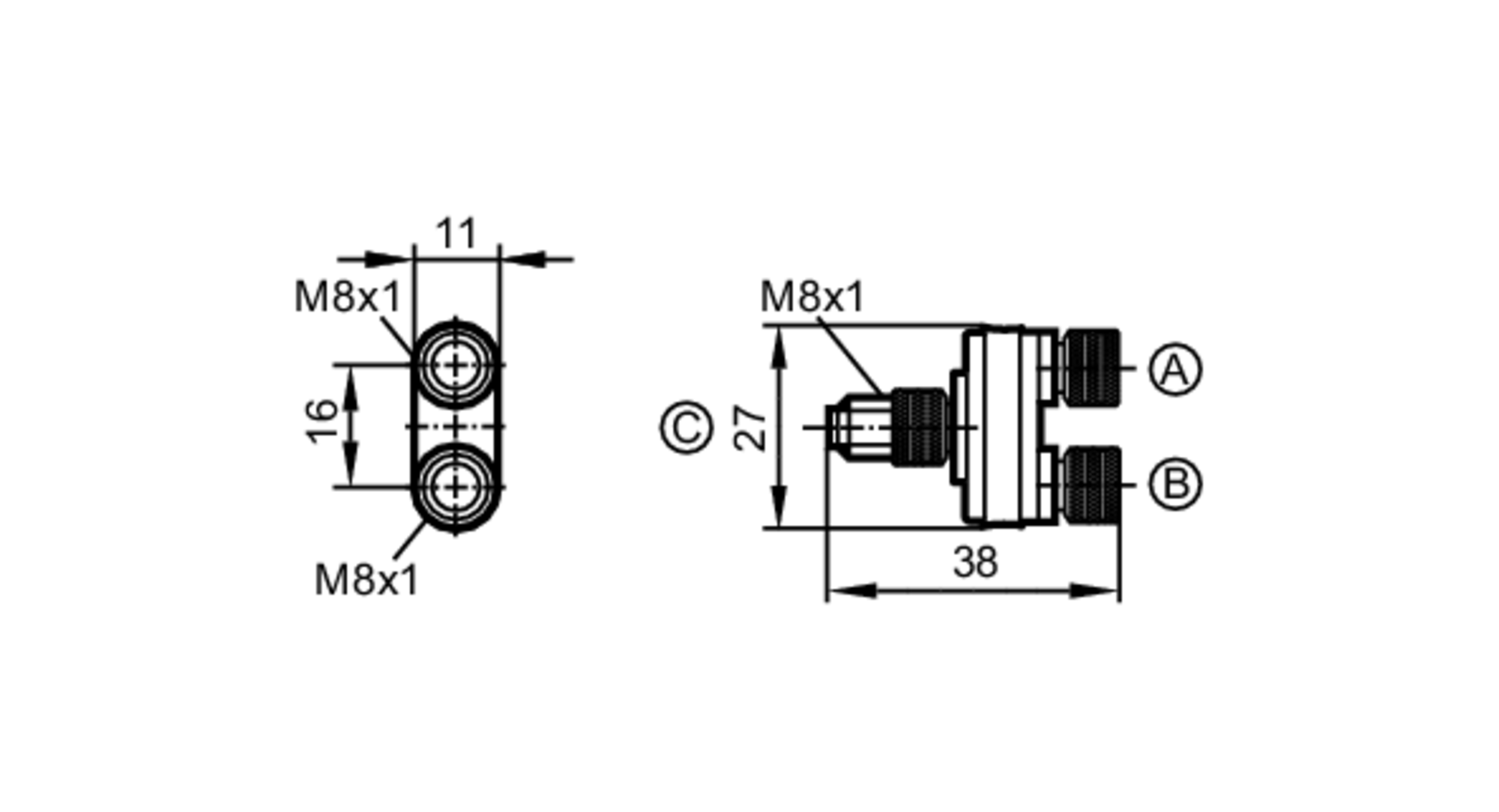 E12269 - Y/T splitter - ifm