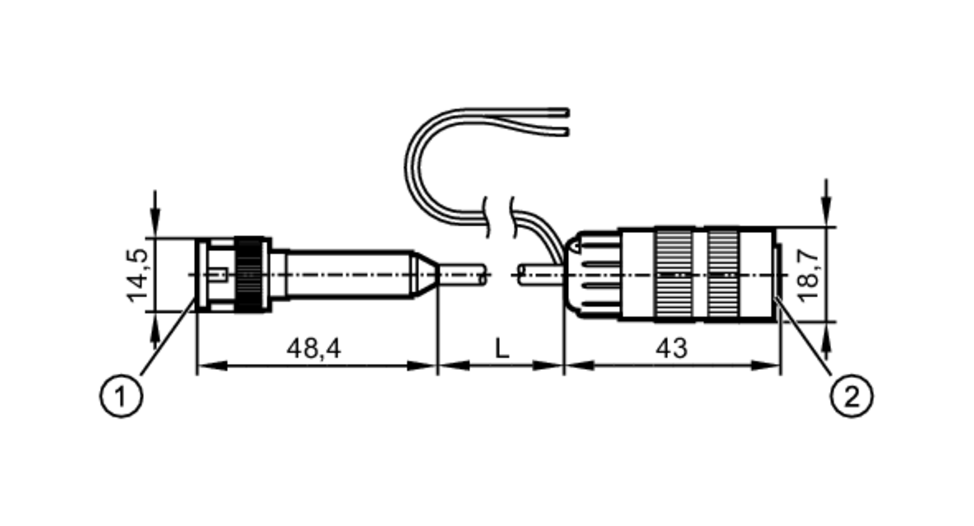 E2M260 - Adapter cables for cameras with video output - ifm
