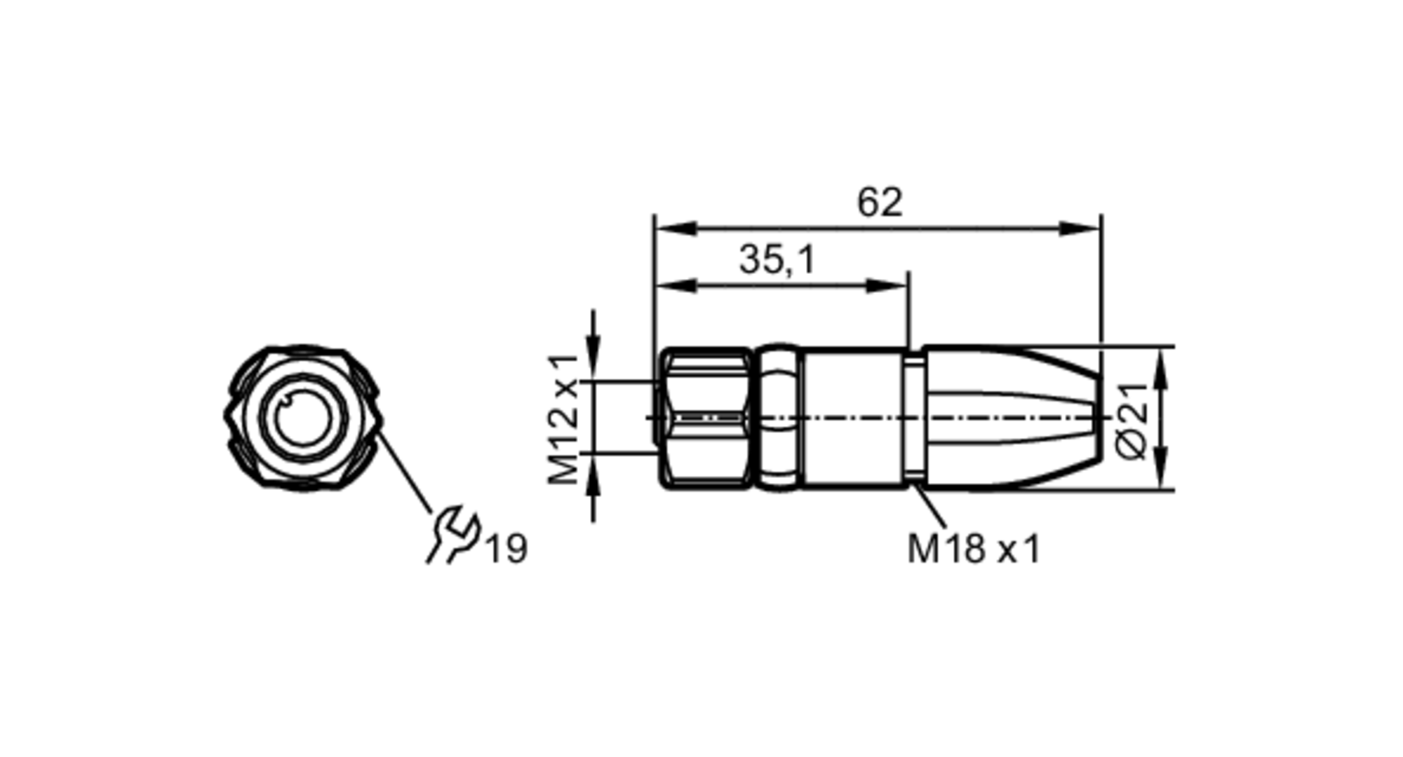 EVC814 - Female wirable connectors - ifm