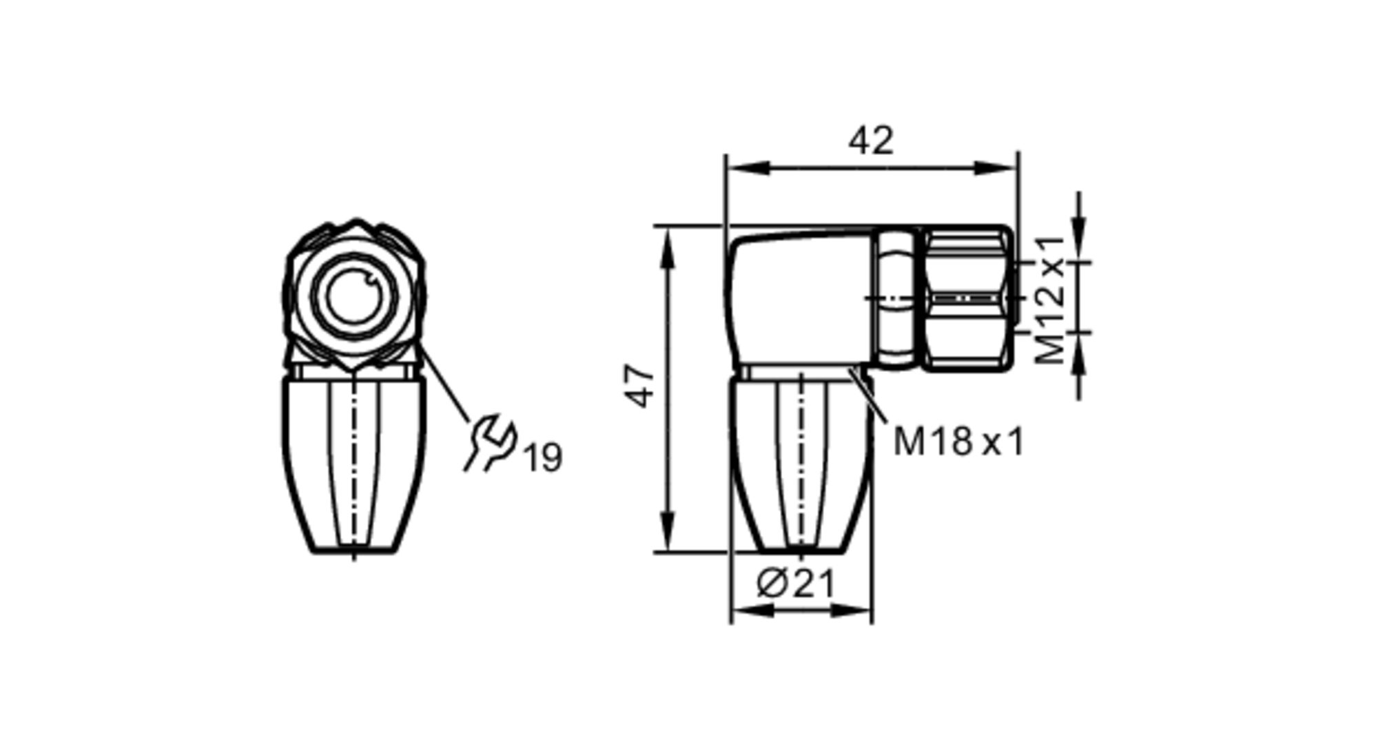 EVC811 - Female wirable connectors - ifm