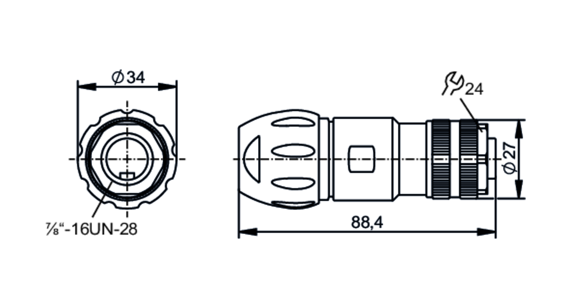 E12774 - Female wirable connectors - ifm
