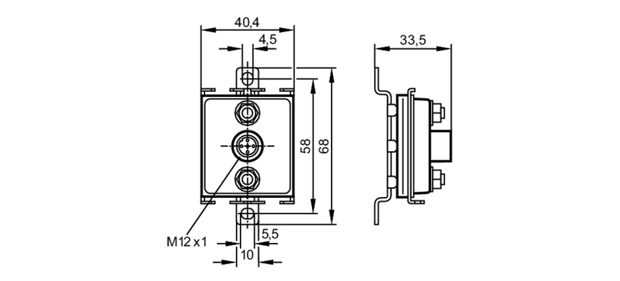 E70354 - AS-Interface flat cable insulation displacement connector - ifm