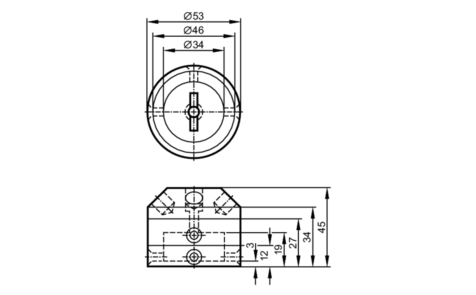 E10661 - Target puck for valve actuators - ifm