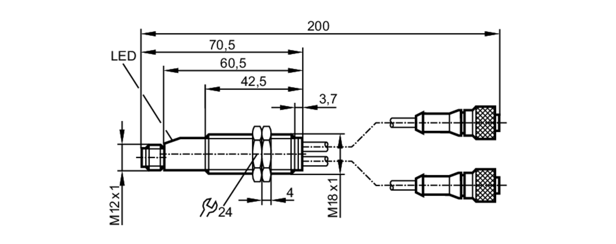 E20983 - Y-splitter with AND linking - ifm