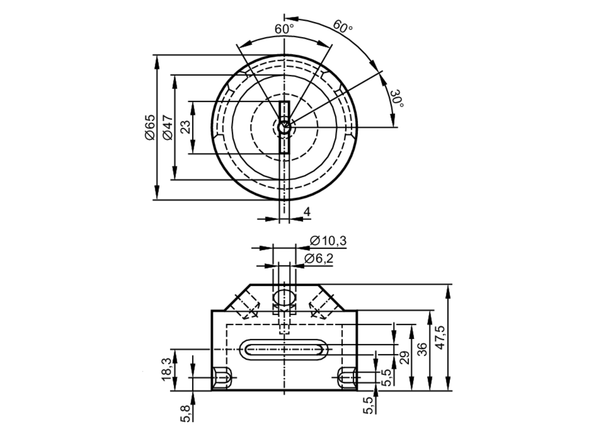 E17148 - Target puck for valve actuators - ifm