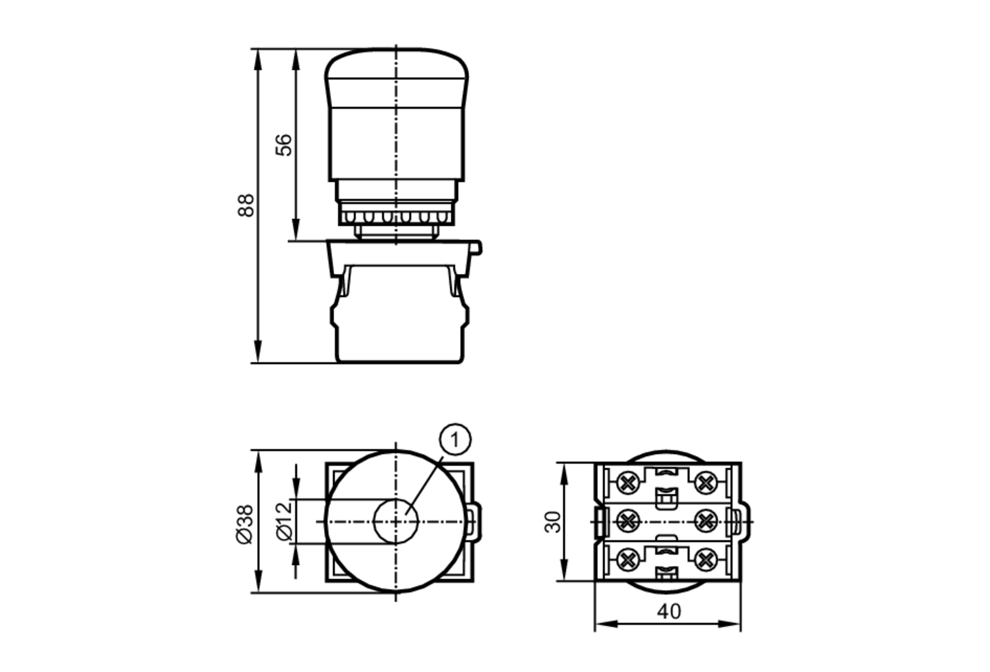 E7007S - e-stop - ifm