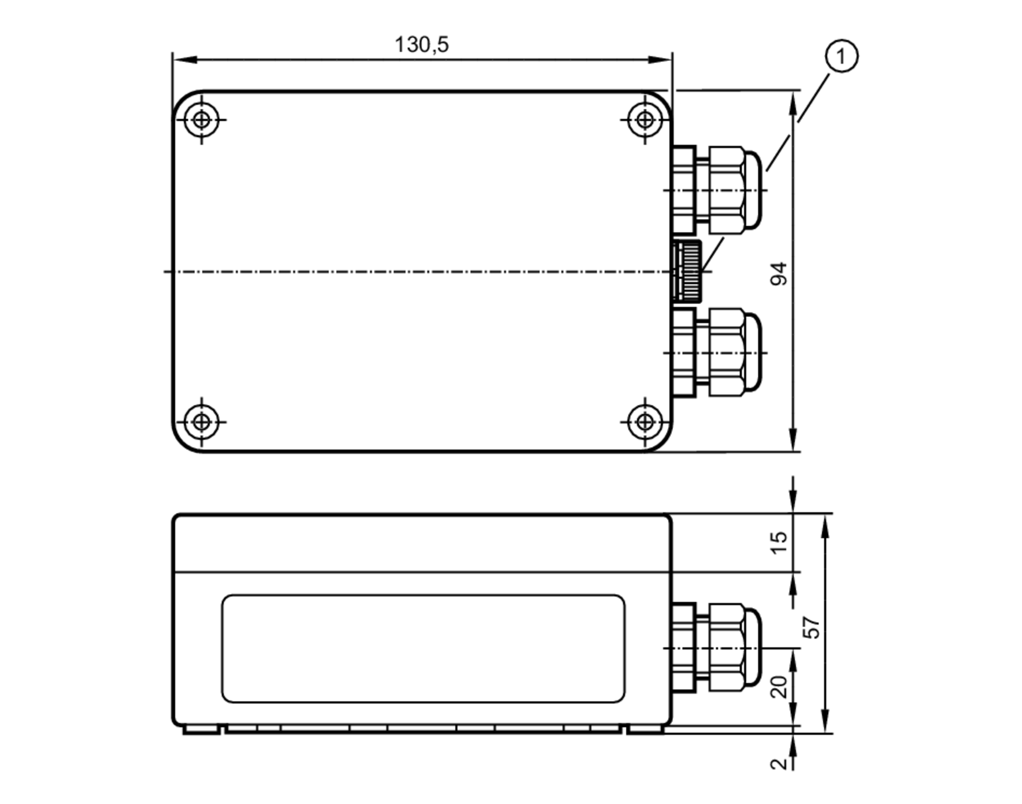 E30401 - Splitter box - ifm