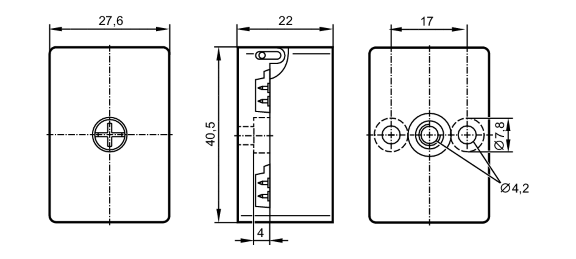 E70581 - AS-Interface flat cable splitter - ifm