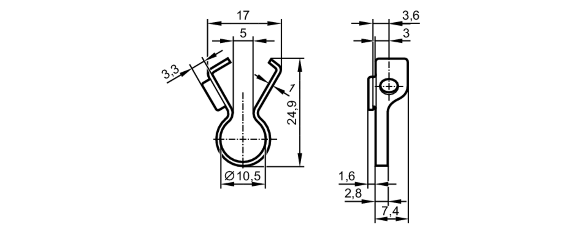 E40234 - Grounding clamp - ifm