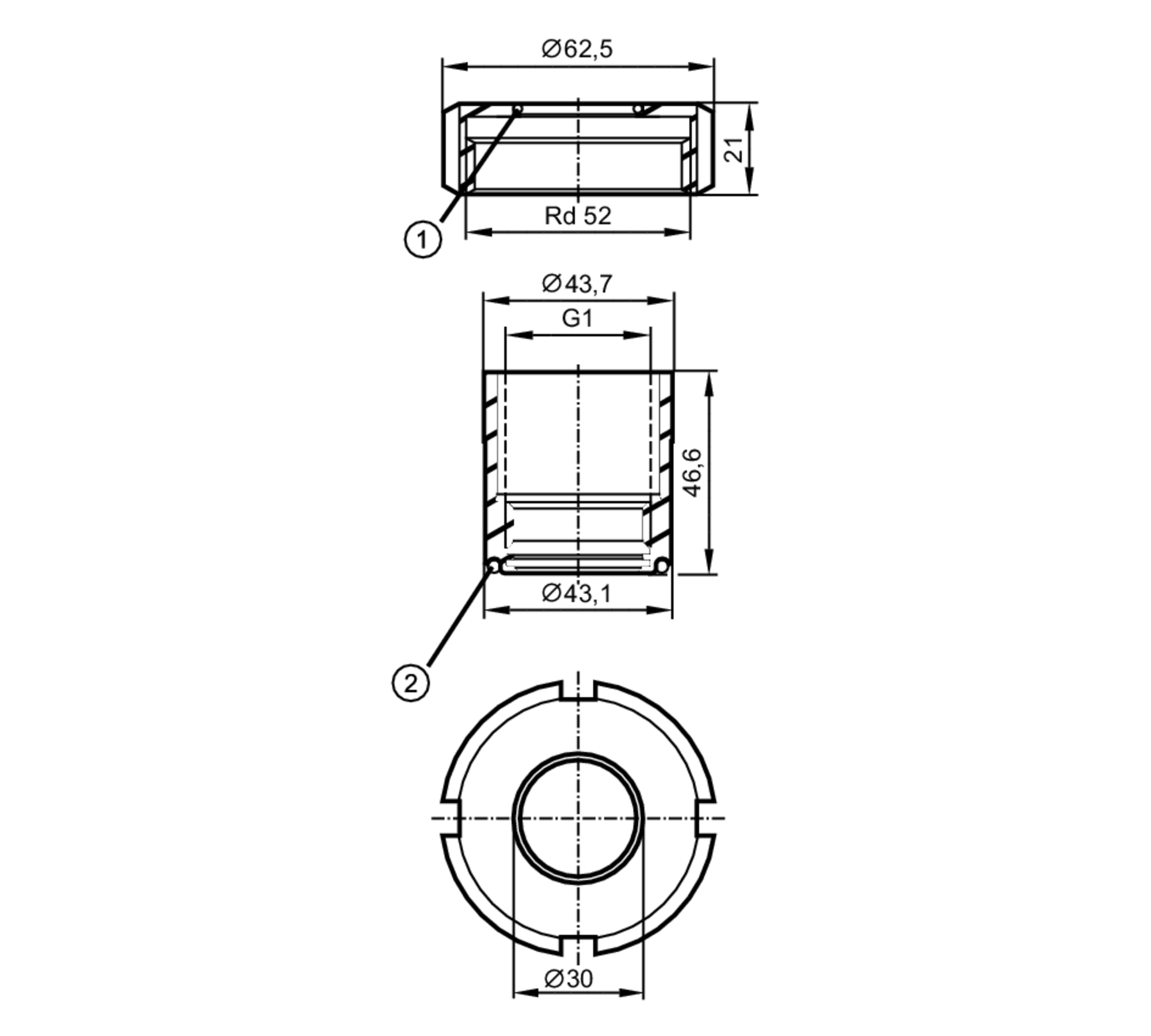 E33341 - universal process adapter - ifm