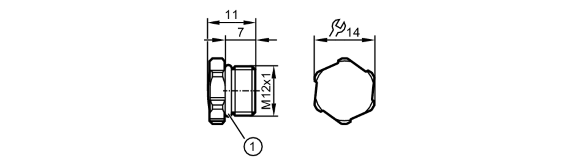 E12542 - Protective cap - ifm